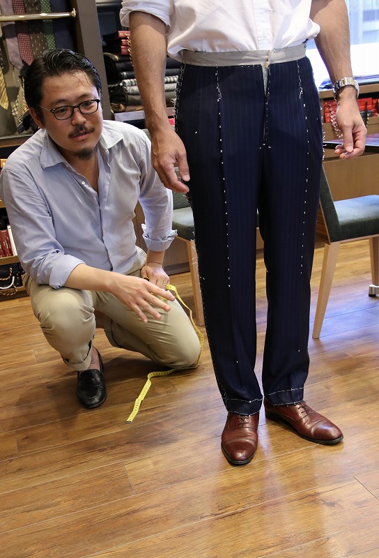 HAND MADE JACKET+尾作隼人氏のBESPOKE PANTS HAND MADE JACKET+尾作隼人氏のBESPOKE PANTS